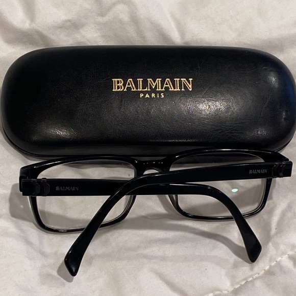 Balmain | Accessories | Balmain Eye Glasses Made In France With Hard ...